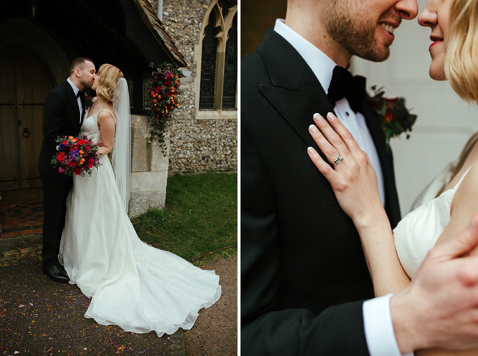 Hastoe Village Hall Wedding Preview by Eneka Stewart